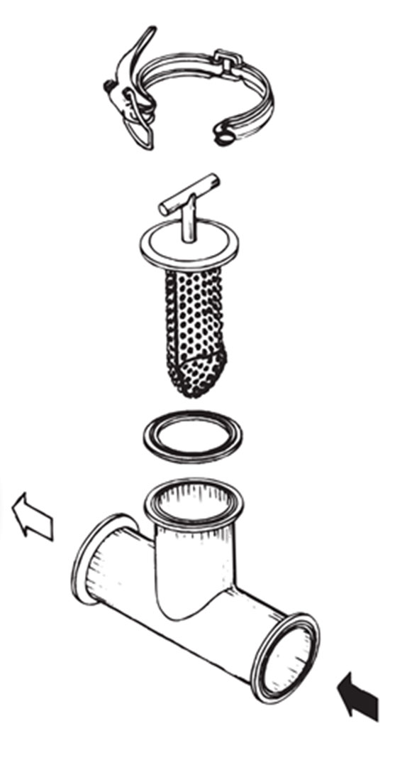 Tee-Line Strainer | The Schlueter Company